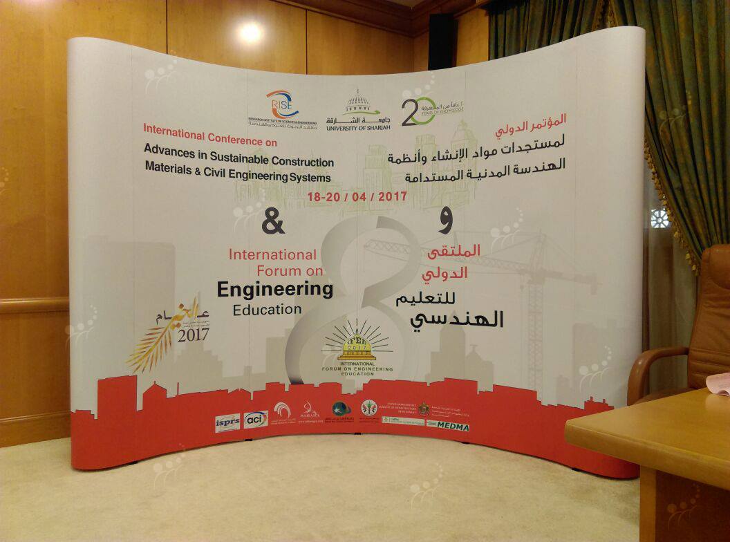AJMAN UNIVERSITY Pop UpDisplay Stands - Neighbourhood Digital Printing ...